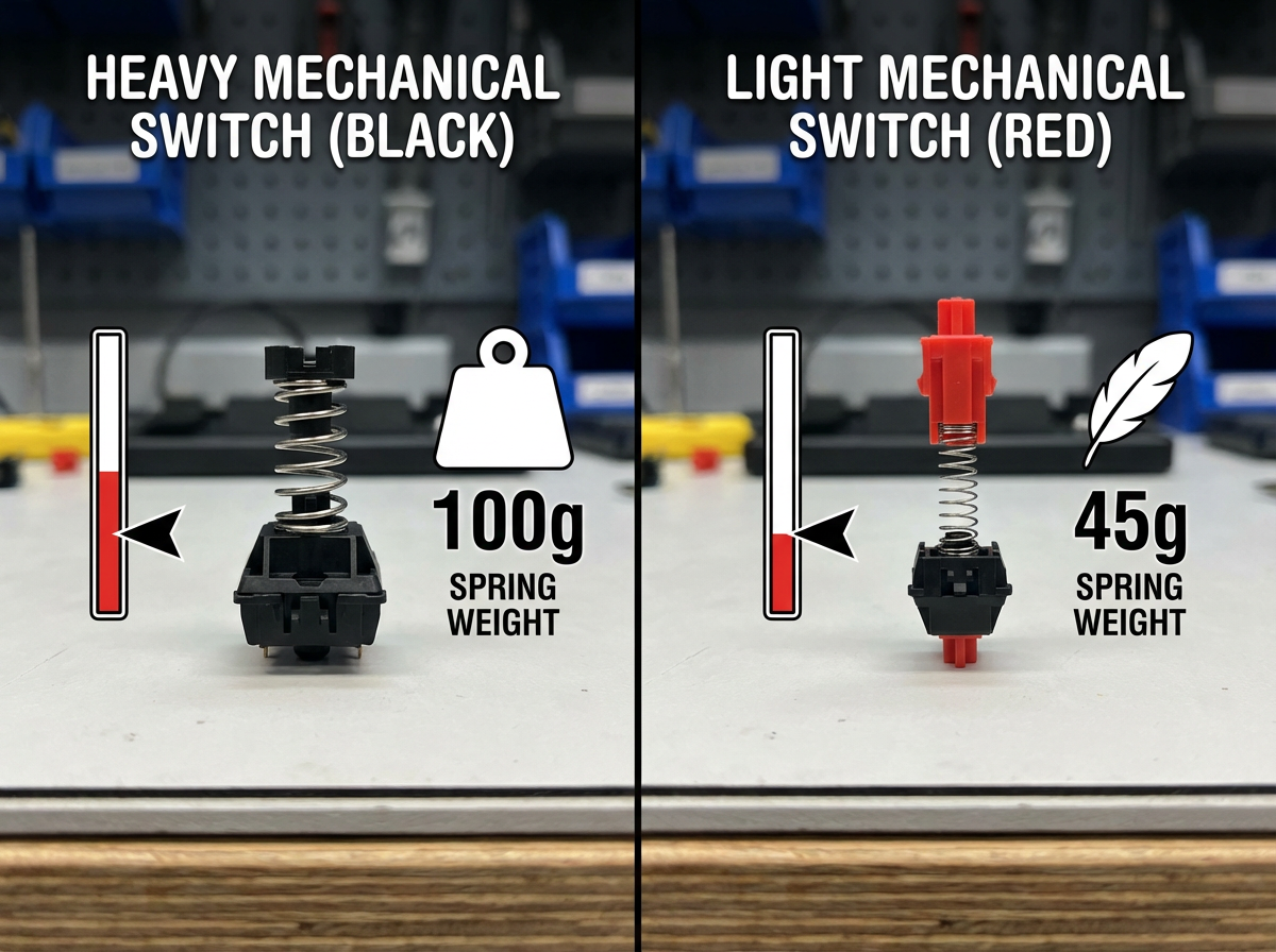 Heavy vs Light Switches: Gaming vs. Typing Showdown – NPKClub Store