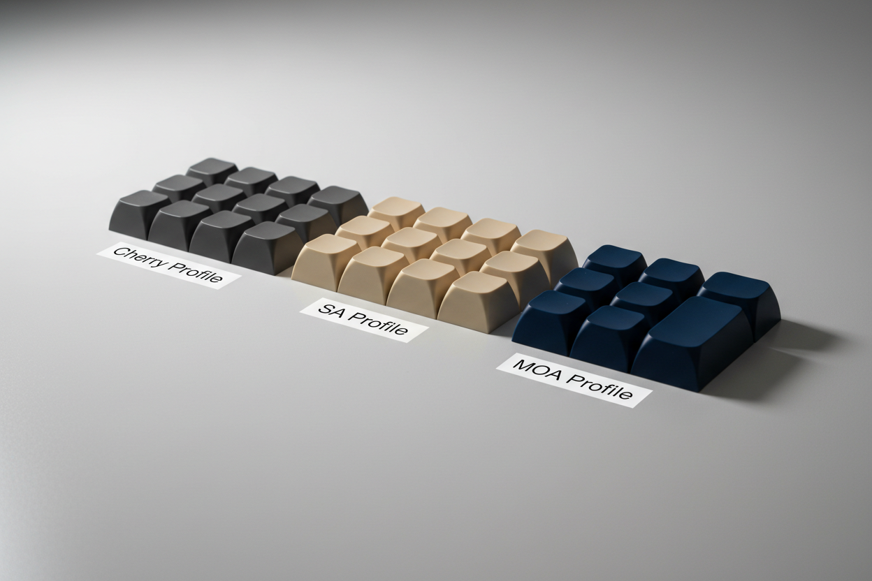 Keycap Profile Comparison 2026: Choosing Between Cherry, SA, and MOA ...
